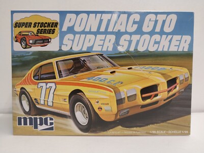 MPC 939 1/25 Pontiac GTO Super Stocker Plastic Model Kit Open Box ...