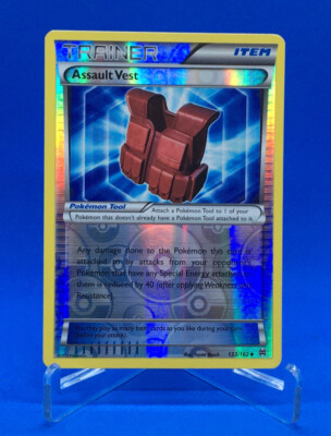 Assault Vest HoloReverse Trainer XY BREAKthrough Pokémon Card | eBay
