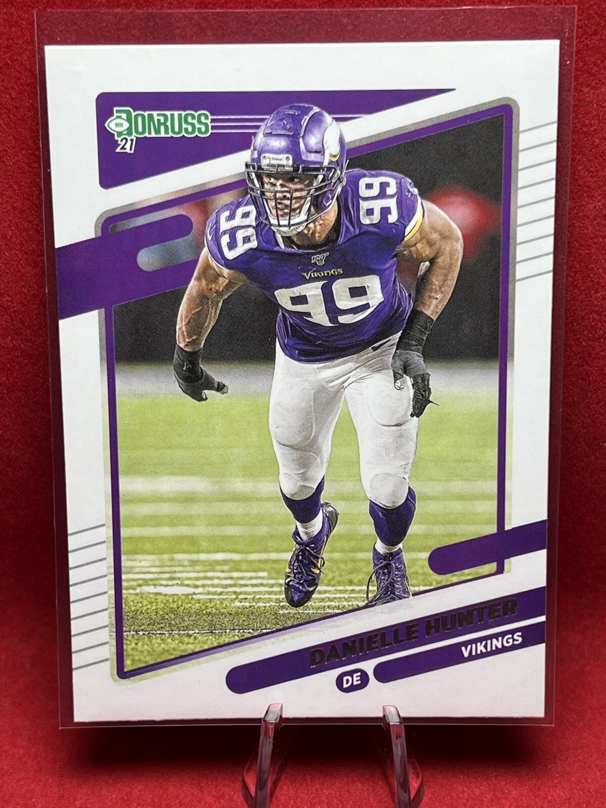 2021 Panini Donruss Football *Danielle Hunter* Card No. 131 - Minnesota Vikings | eBay