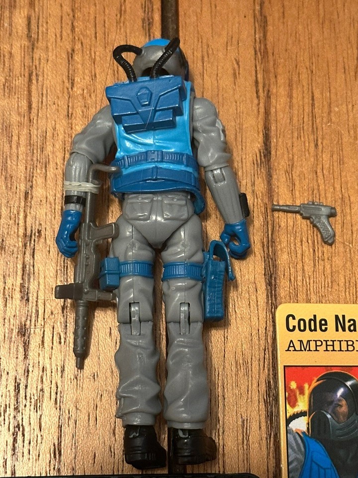 Hasbro Gi Joe Cobra 3.75" Figure 25th LAMPREY (v5) Defense of Cobra ...