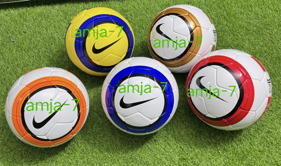 Pro Lot Of 5 Nike T90 Premier League 2005-06 Match Soccer Balls Size 5 ...