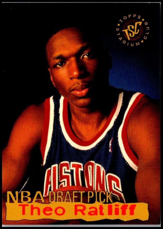 1995 Theo Ratliff Detroit Pistons (13) Card Lot - Almost Gone – Get ...