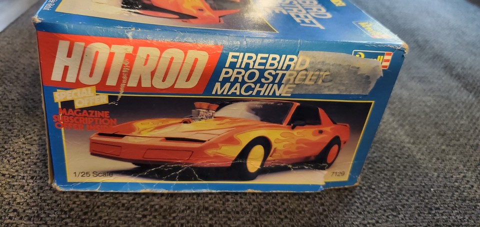 REVELL HOT ROD FIREBIRD PRO STREET MACHINE 1:25 | eBay