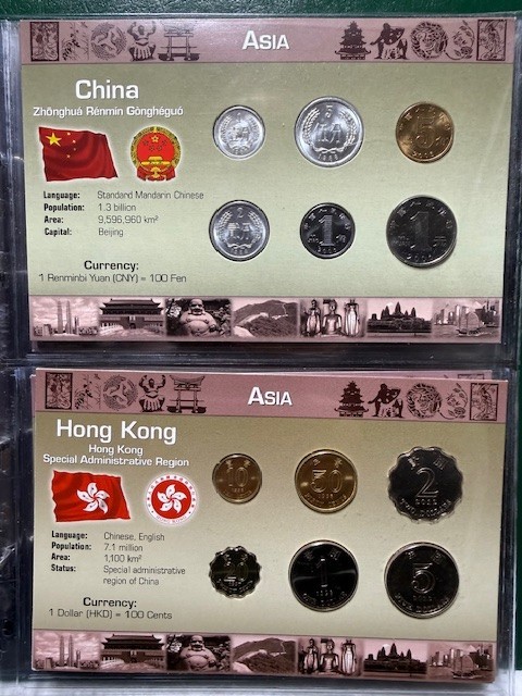 Littleton World Coin Set - Asia Album with Twelve contries | eBay