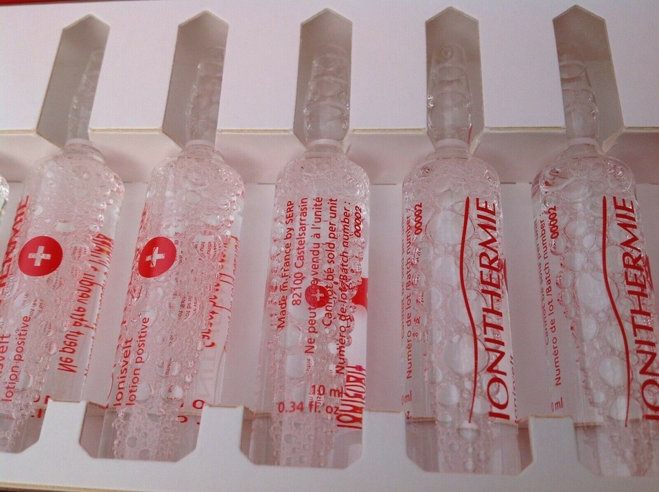 Ionithermie Body Contouring System Positive Ampoules ~ 12 X .34 oz NEW ...
