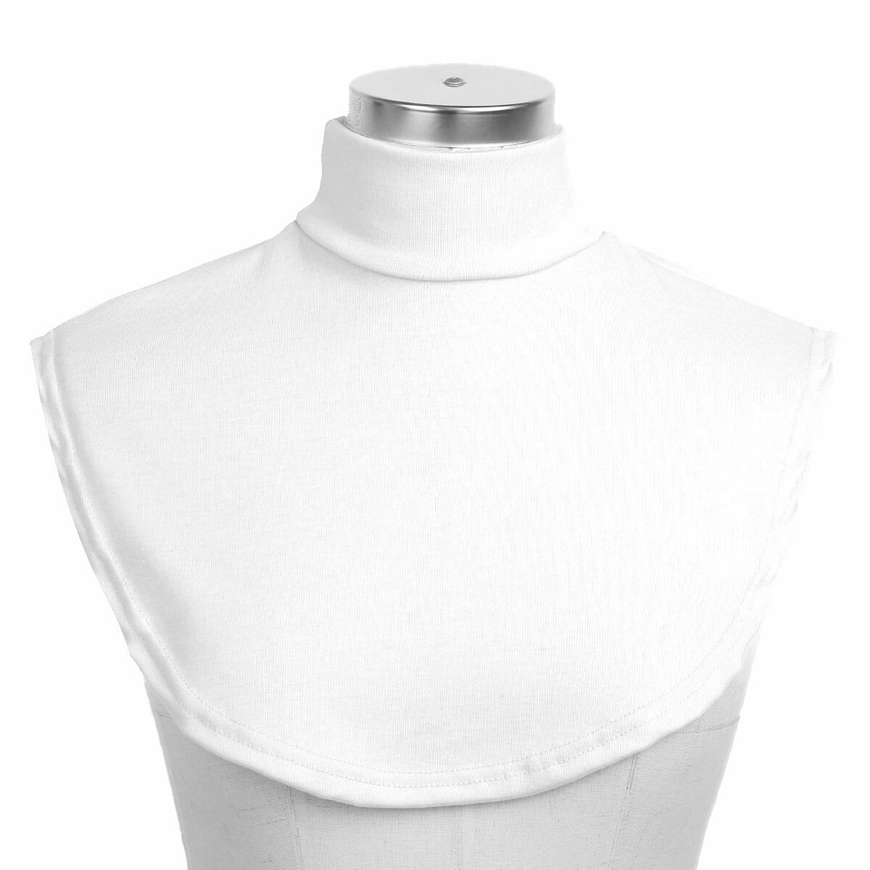 Women Men Detachable Dickey False Mock Collar Neckline Fake Neck Bib ...