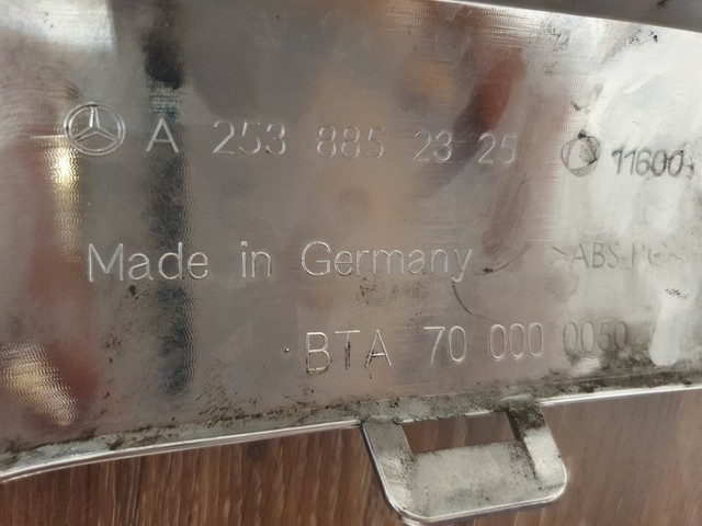 MERCEDES GLC W253 Rear Bumper Lower Chrome Trim A2538852325 for sale ...