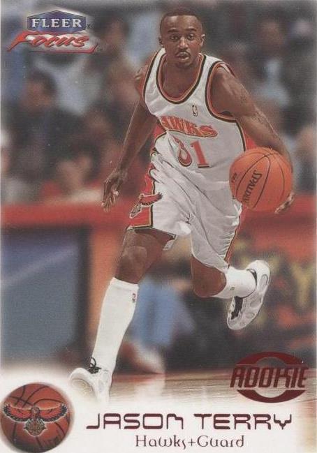 1999-00 Fleer Focus - Rookie Jason Terry #124 Dribbling /3000 (RC) for ...
