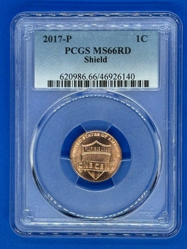 2017-P 1C PCGS MS66RD Shield | eBay