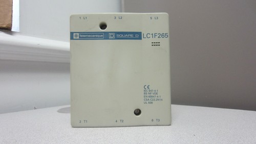 SQUARE D LC1F265 Motor Control 350A 600V LC1F TeSys F Telemecanique ...