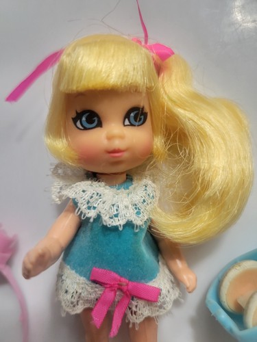 Vintage 1968 Mattel Liddle Kiddles Suki Skediddle Doll WITH Skeddidler ...