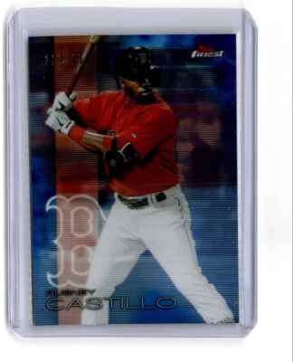 2016 Finest Refractor Rusney Castillo Boston Red Sox #87 | eBay