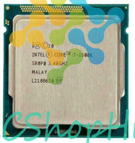 1P Core i7-2600K 3.4GHz QUAD-CORE 8M 32nm LGA 1155 CPU Processors #E1 ...
