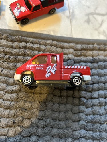 MAJORETTE Ford Transit Tow Truck N243 1/60 Red Vintage Diecast Model ...