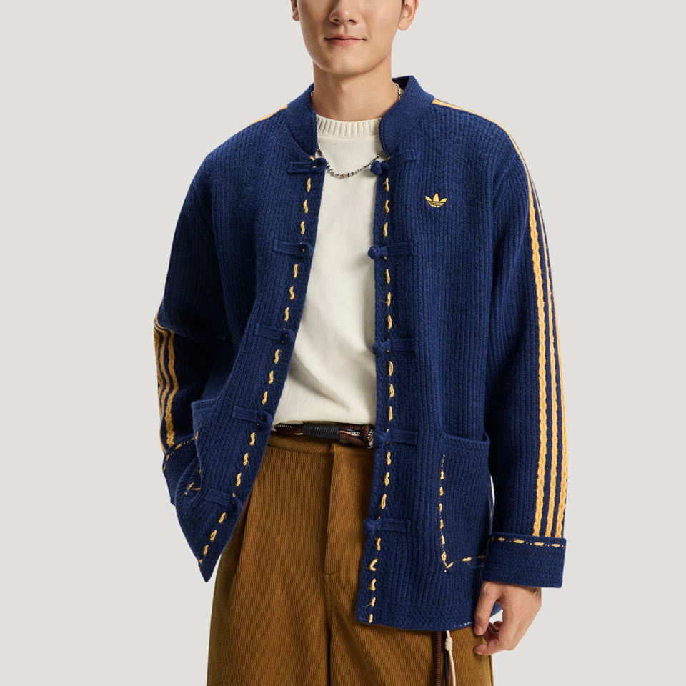 Adidas Originals Chinese New Year FW25 Knit Jacket KR5064 Unisex Asian ...
