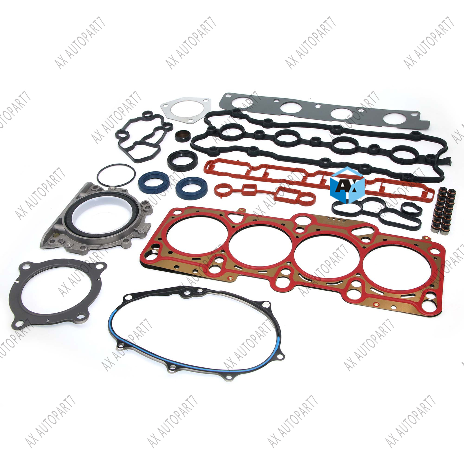 Engine Gasket Oil Seals Kit For VW GLI GTI R Passat AUDI A3 A4 2.0 TFSI ...