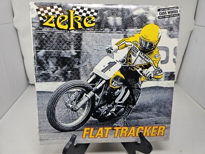 ZEKE- Flat Tracker LP Relapse 2006 Limited Edition Red Translucent Hard ...