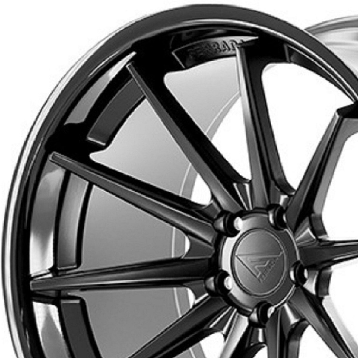 4 New 22" FERRADA FR4 22x10.5 BLACK CONCAVE WHEELS RIMS (B3) | eBay