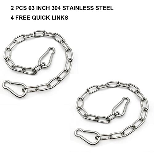 Heavy Duty Stainless Steel Chain 550LB Capacity for Punching Bags ...
