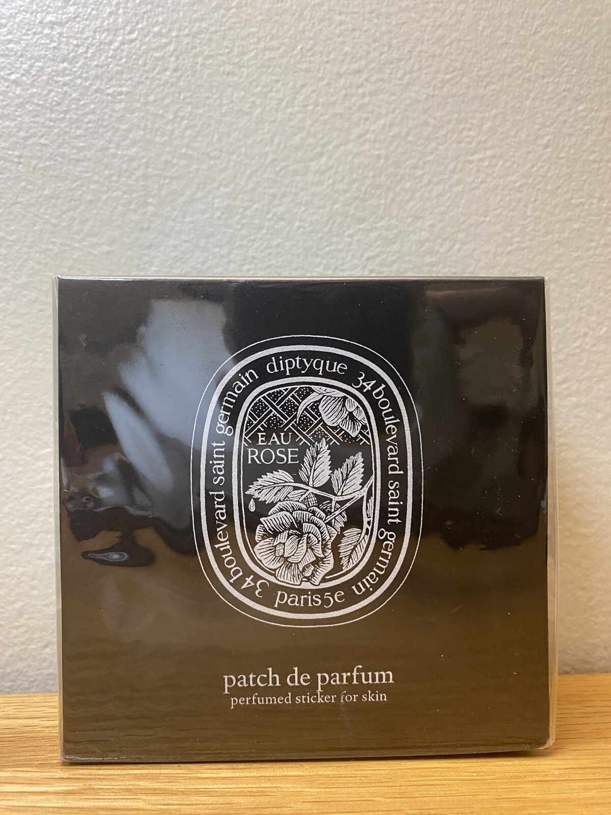 diptyque paris eau rose patch de parfum perfumed sticker for skin new ...