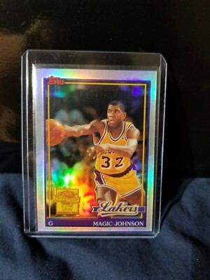 2000 Magic Johnson!! RARE TOPPS CHROME Cards That Never Were REFRACTOR ...