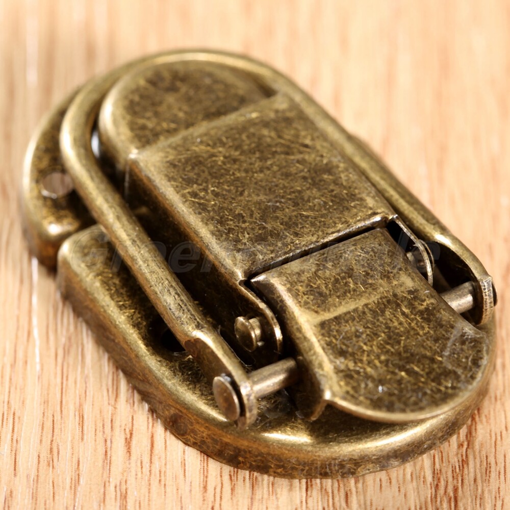 Retro Latch Clasp Jewelry Box Suitcase Chest Hasp Lock Buckle Fitting ...