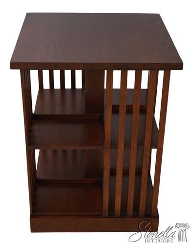 66541EC: STICKLEY Mission Oak Revolving Bookcase Table | eBay