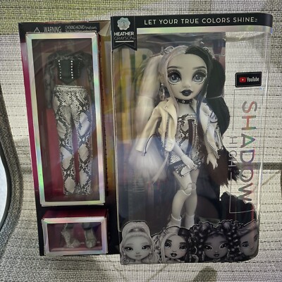 Shadow High Series 1 Heather Grayson- Grayscale Rainbow High Fashion ...