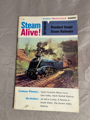 Steam Alive! Trains Illustrated No. 10 Standard Gauge Steam Railways | eBay