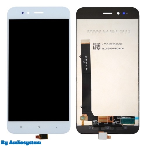 DISPLAY LCD+ TOUCH SCREEN XIAOMI per REDMI MI A1 / 5X SCHERMO BIANCO ...