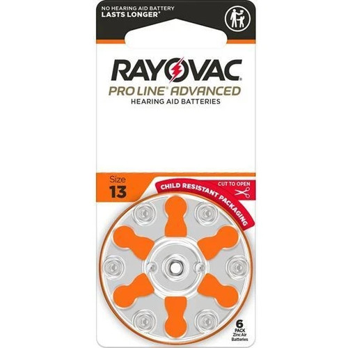 Rayovac Proline Advanced Hearing Aid Batteries | Size 13 (60 pack) | eBay