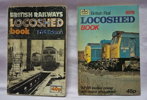 abc British Rail Locoshed Book, 1976 & 1968 Ian Allen | eBay UK