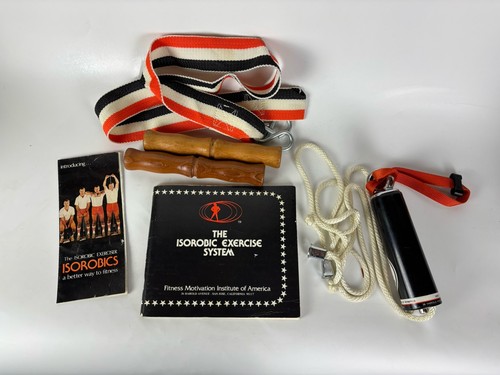 Isorobic Exercise System Manual, Exerciser, & Harness 70s Fitness ...