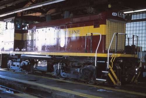 Original Fuji Railroad Slide CSL Chicago Shortline Inside Shops #31 ...