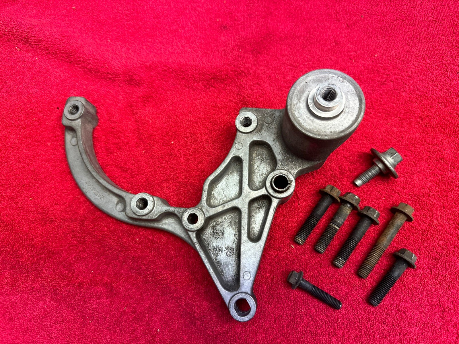 98-02 CAMARO FIREBIRD 3.8 V6 A/C AC COMPRESSOR MOUNT BRACKET 24503249 ...