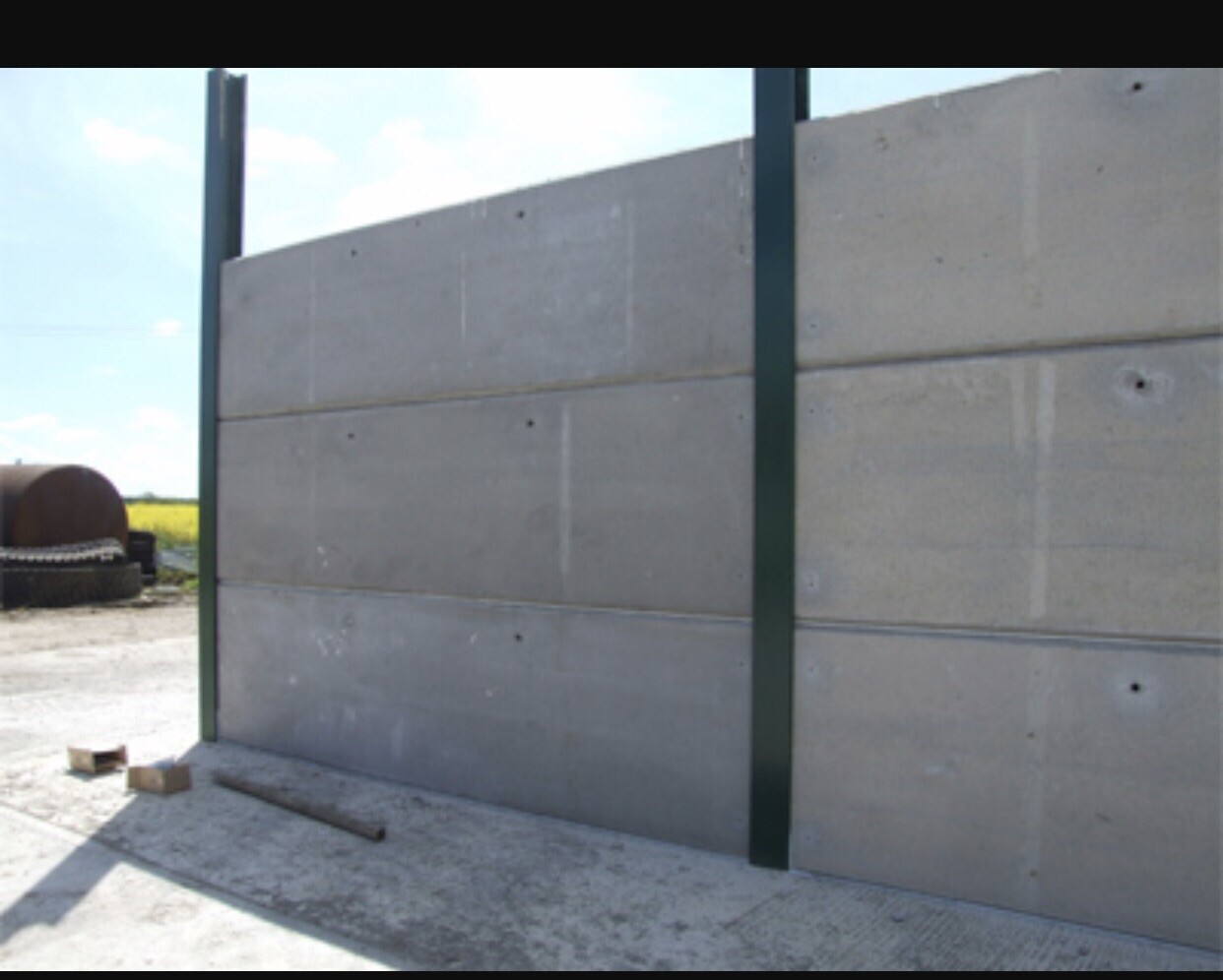 Concrete Panels (Prestressed) Silage grain Stock Walling | eBay UK