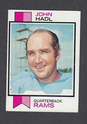 1973 Topps JOHN HADL Los Angeles Rams #215 | eBay