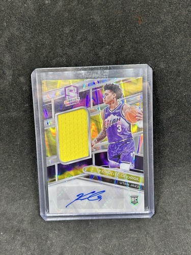 Keyonte George 2023-24 Panini Spectra 29/75 Patch Auto Gold Swirlorama ...