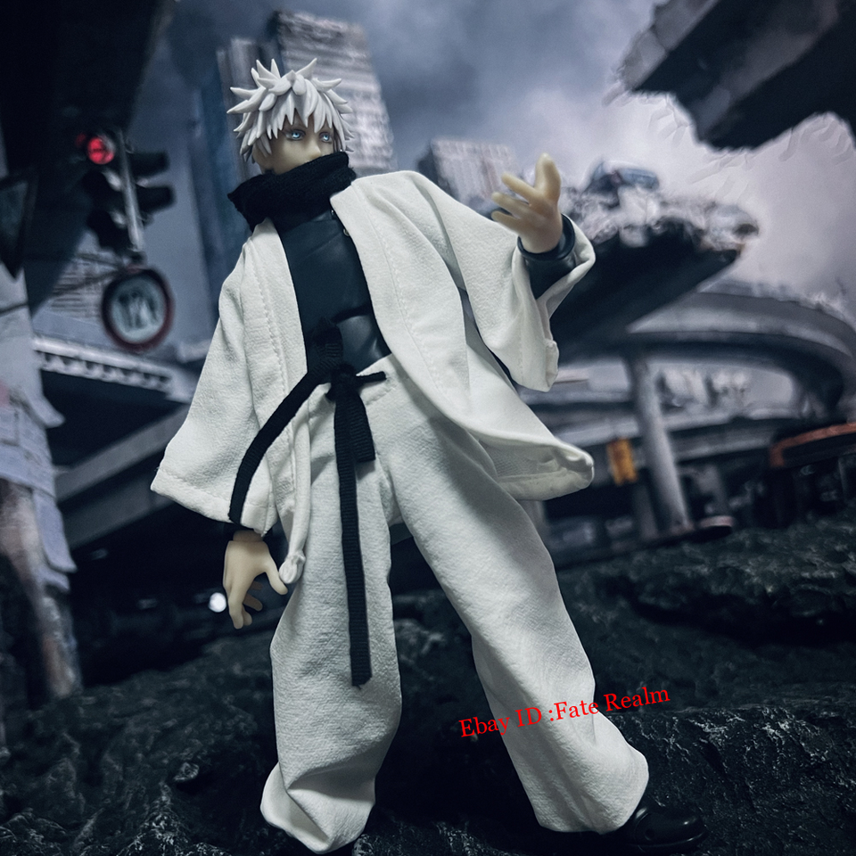 1/12 Custom Clothes Set For 6'' SHF Jujutsu Kaisen Satoru Gojo（No ...