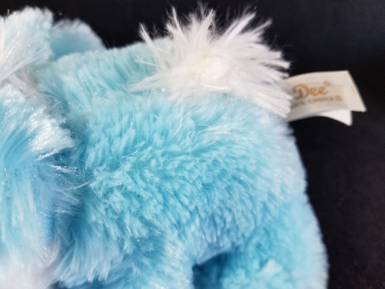 Bunny Rabbit 7" Stuffed Plush Easter Blue Thumper Sewn Eyes Baby Toy ...