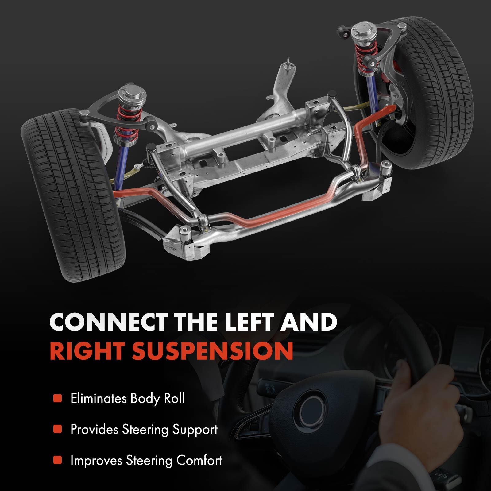 Front Suspension Track Bar for Ford F-250 Super Duty F-350 Super Duty ...