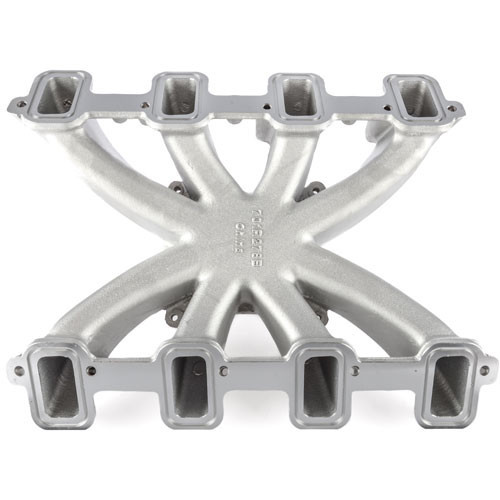 Holley LS3 L92 Single Plane Carb Intake Manifold 300-131 Carburetor LSX ...