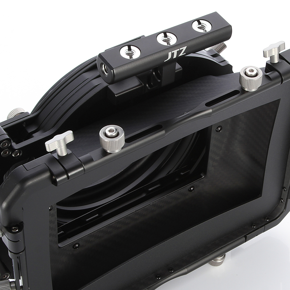 JTZ DP30 4x4" Film Matte Box Carbon Fiber 15mm/19mm For Sony RED For ...