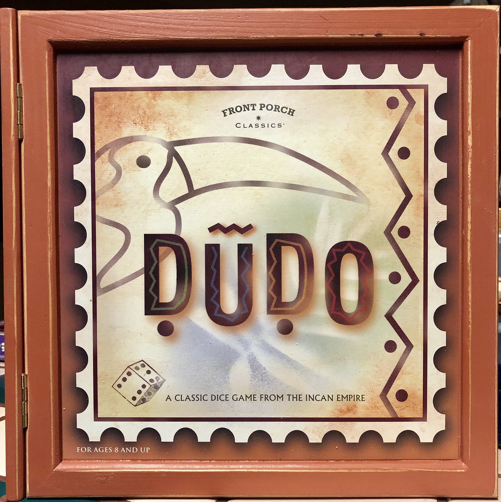 DUDO INCAN DICE GAME FRONT PORCH CLASSICS BookShelf Edition Incan ...