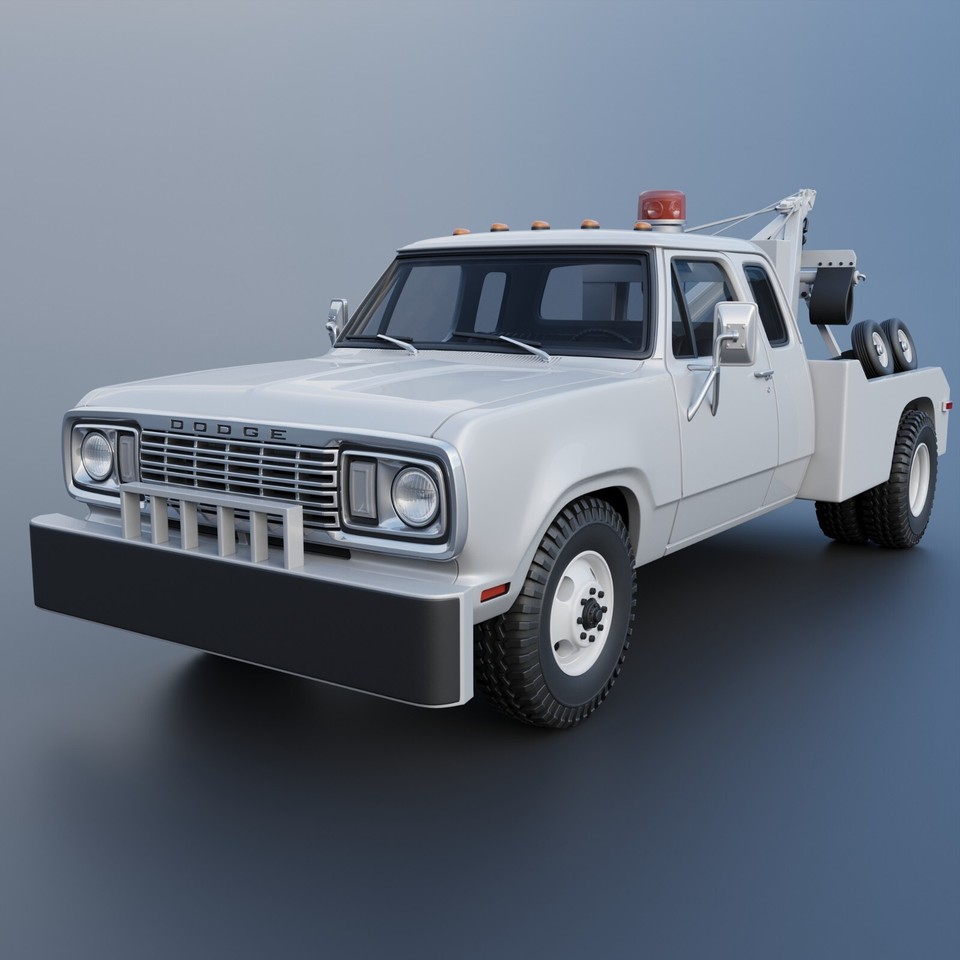 Dodge D300 Wrecker Model Kit - 1/24 - 3D Printed | eBay