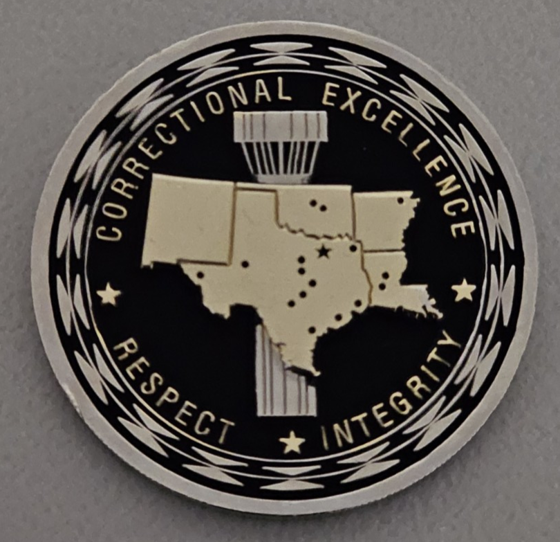Federal Bureau of Prisons South Central Region, TX Challenge Coin | eBay