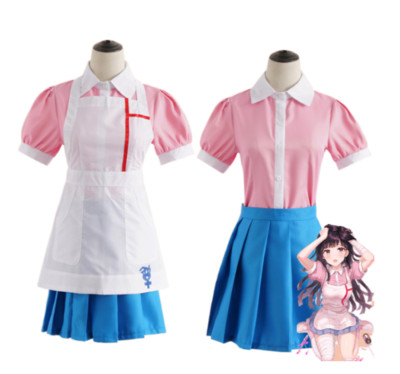 Dangan Ronpa 2 Danganronpa Mikan Tsumiki Dress Cos Cosplay Costume | eBay