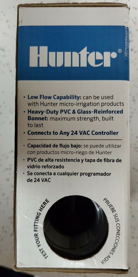 Hunter PGV1" Professional Grade Inline Irrigation Control Valve ...