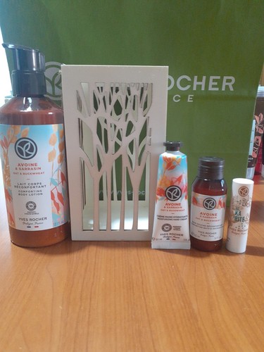 Yves Rocher Set Fragranza AVENA e Balsamo Labbra Karitè | eBay