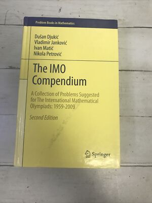 IMO Compendium : A Collection of Problems Suggested for the International Mat... 9781441998538| eBay